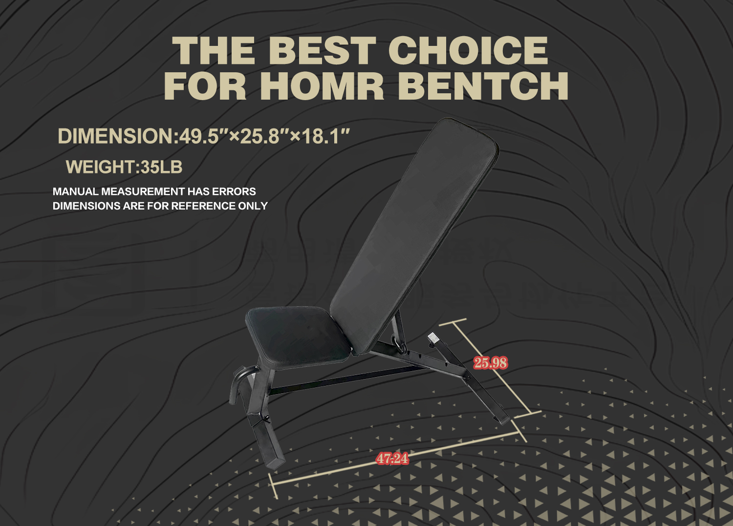 Multi-Adjustable Bench – Coco Palm Fitness